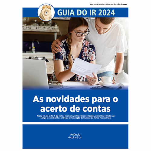 Guia do IR24 – Cadernos Especiais para jornais